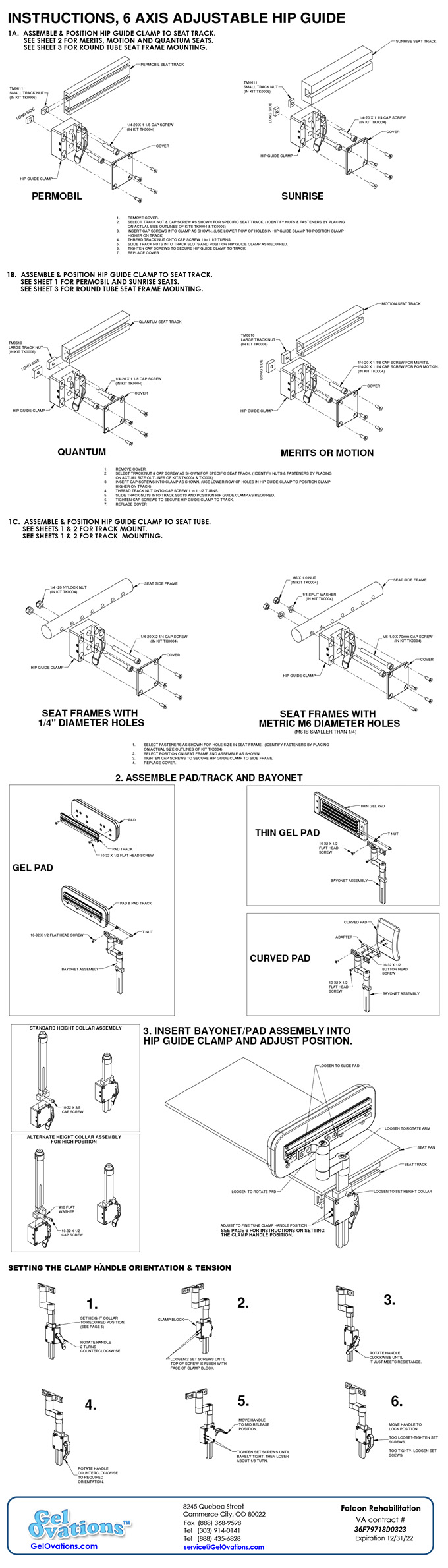 Hip Guide Install: Gel Ovations: GEL Wheelchair Arm Leg Knee Head ...